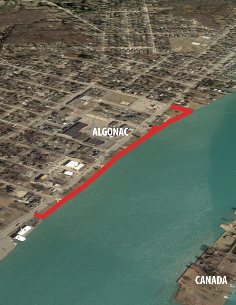 Riverwalk_Algonac - Bridge to Bay Trail