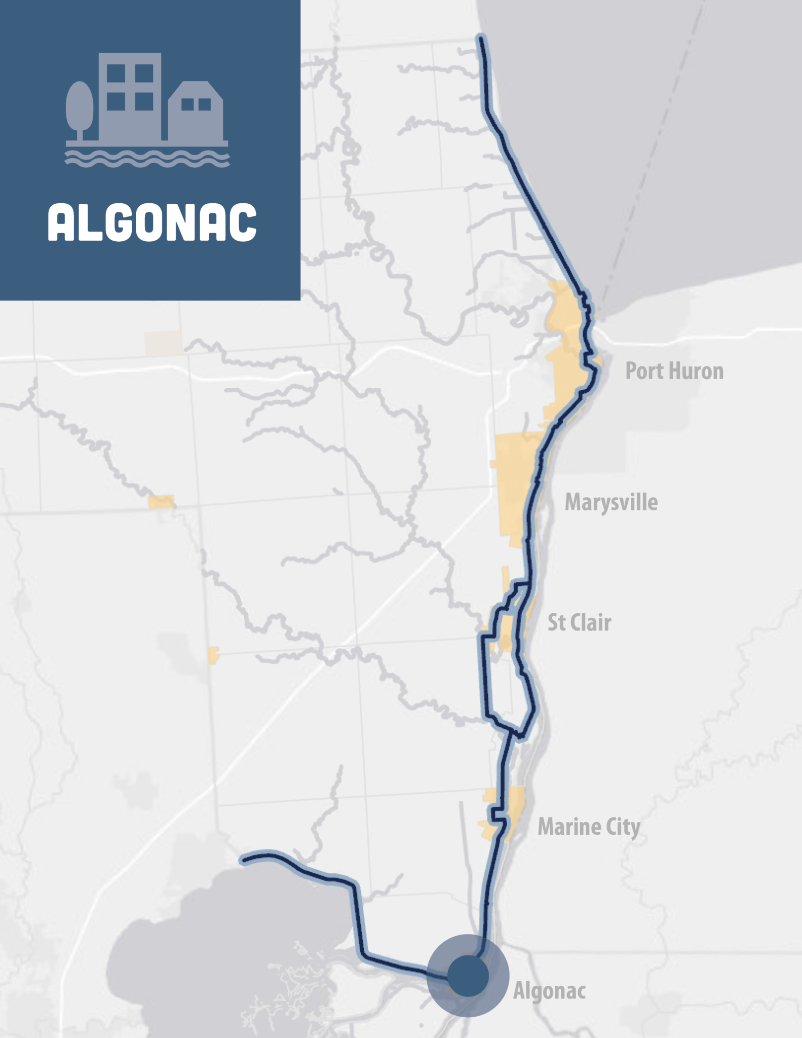 Algonac - Bridge to Bay Trail