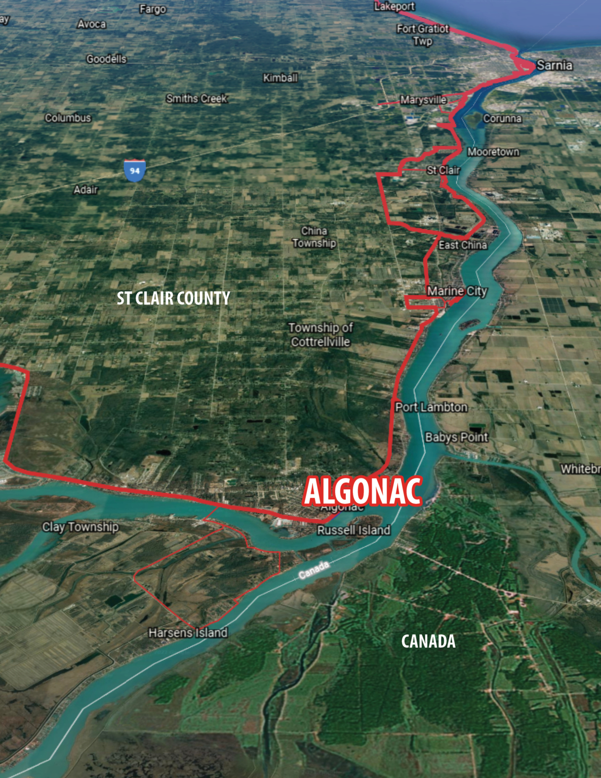 Algonac - Bridge to Bay Trail